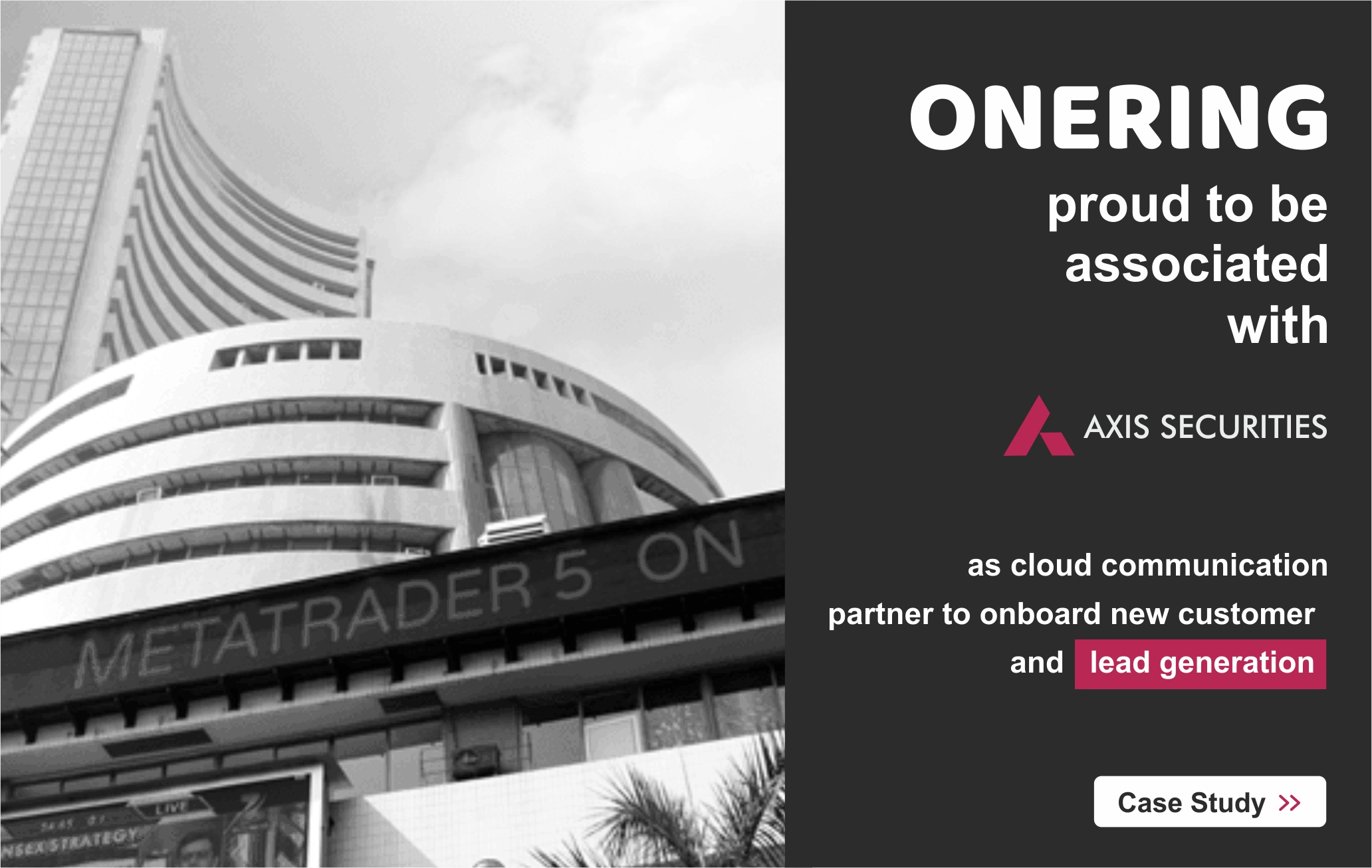 Case Study : Axis Securities LTD - OneRing.in